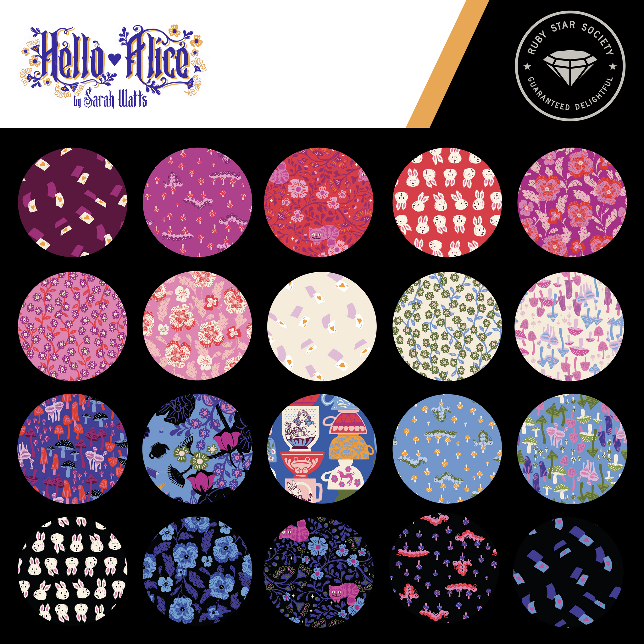 Moda Hello Alice by Sarah Watts of Ruby Star Society - Jelly Roll – The ...